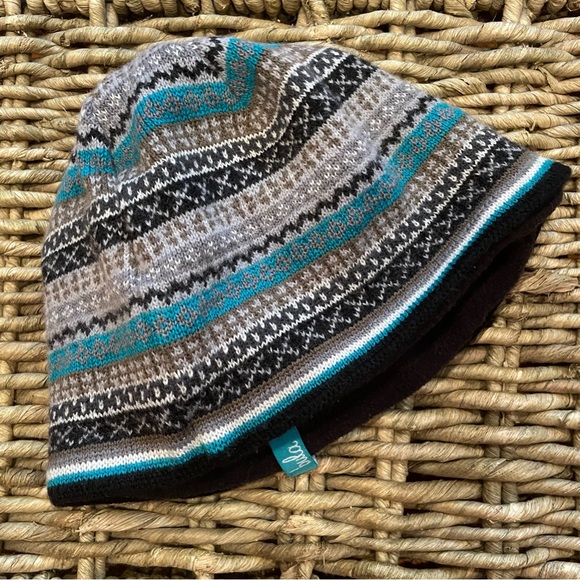 bula | Accessories | Fwp Bula Wool Knit Ski Hat Skull Cap In Nordic ...